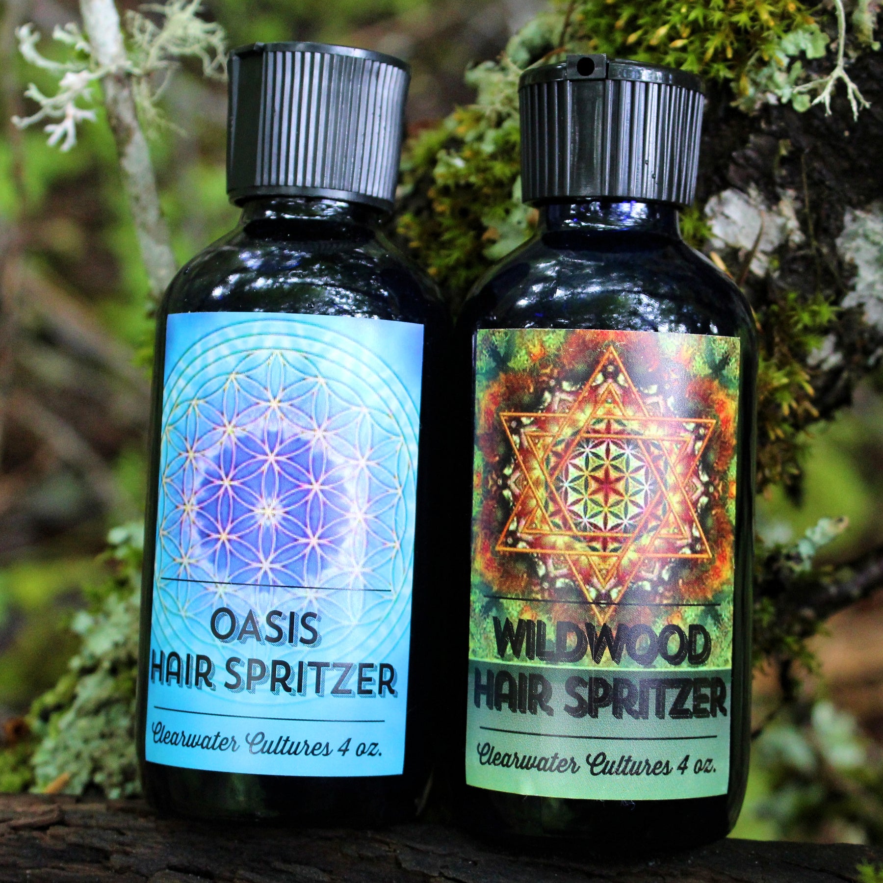 Hair Spritzer - Probiotic, Organic, & Medicinal - Hair Treatment - 4oz ...