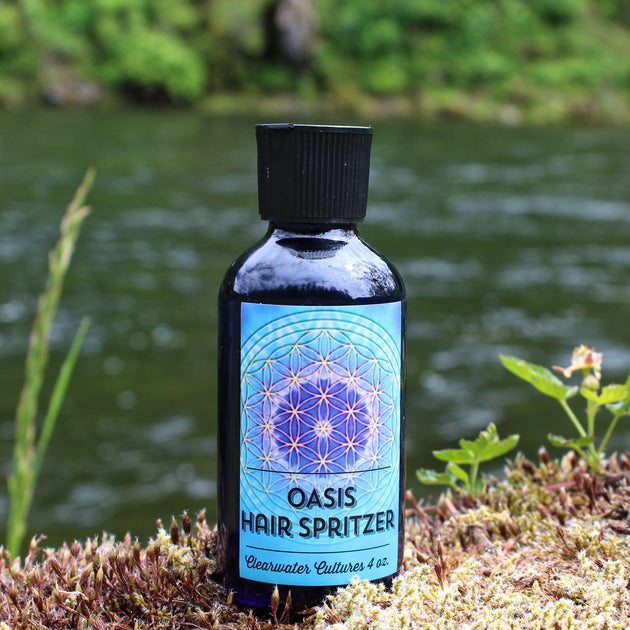 Hair Spritzer - Probiotic, Organic, & Medicinal - Hair Treatment - 4oz ...